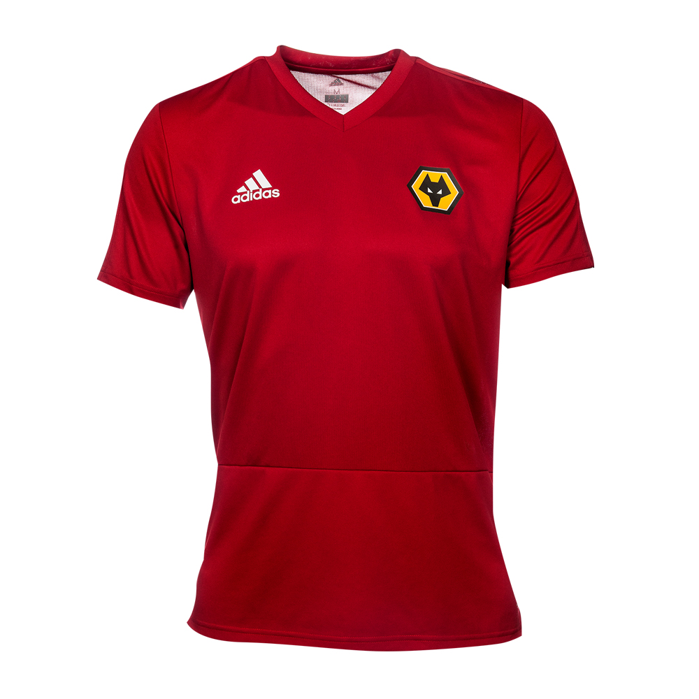 2018-19 Adult Training Tee | Adidas official Wolves FC 2018/19 training ...